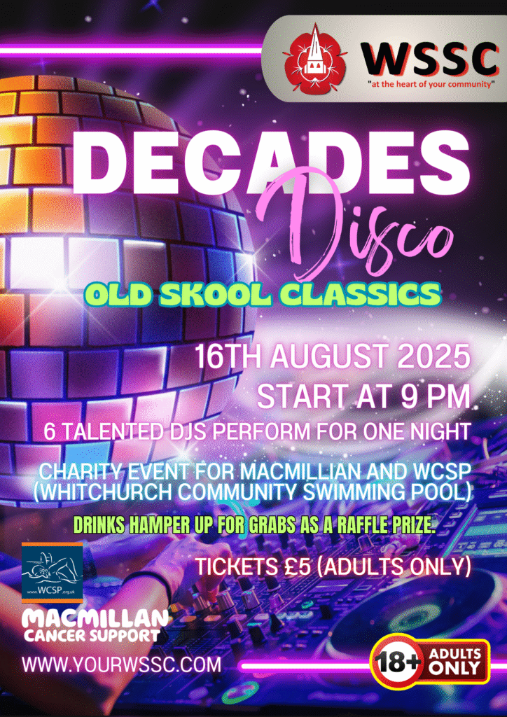 Decades Disco with Old School Classics - Whitchurch Club